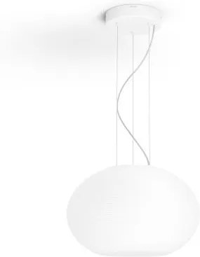 Hue LED závěsné svítidlo Philips Flourish 40906/31/P7 bílé 40cm
