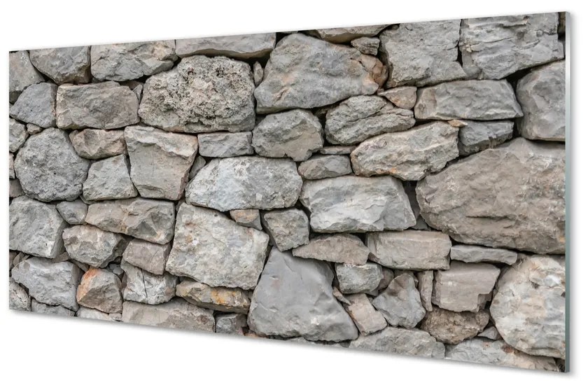 Skleněný panel Kamenná zeď wall 140x70 cm