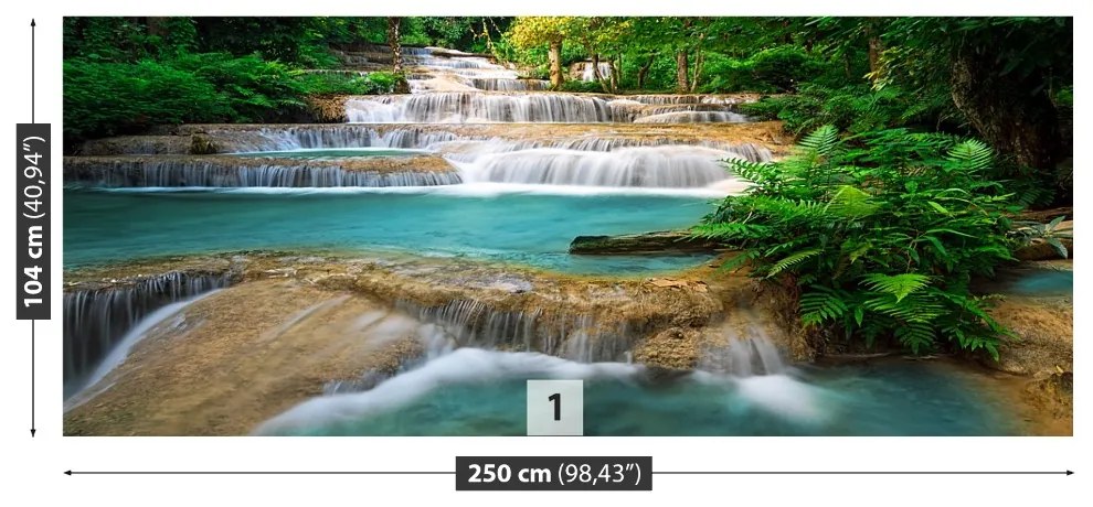 Fototapeta Vodopád Thajsko 104x70