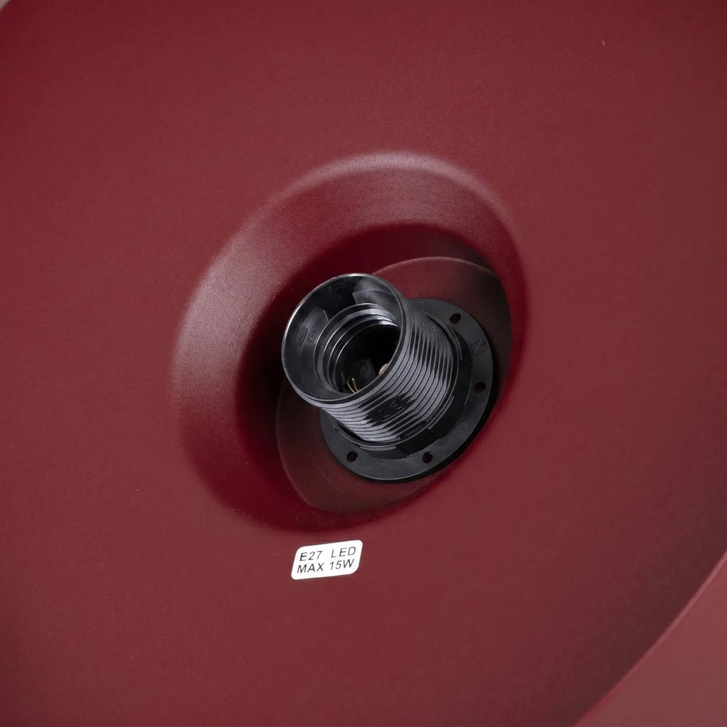 Sollux Lighting Závěsné svítidlo BILO bordó