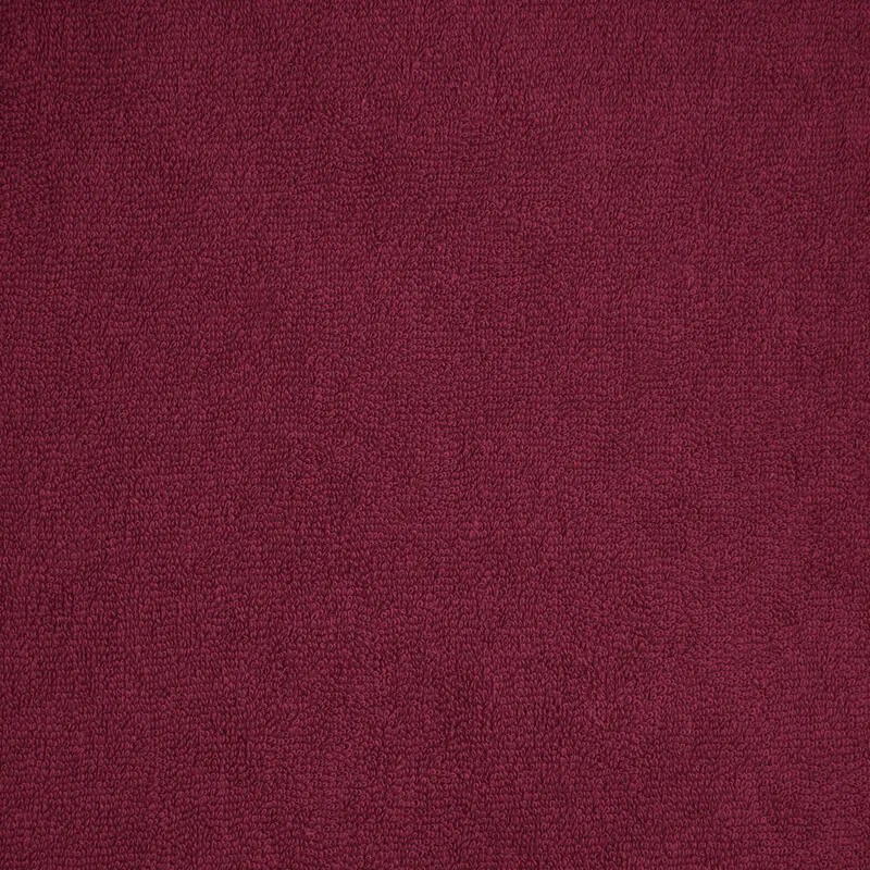 SCANquilt napínací prostěradlo FROTÉ PLUS vínová 90 x 200 cm