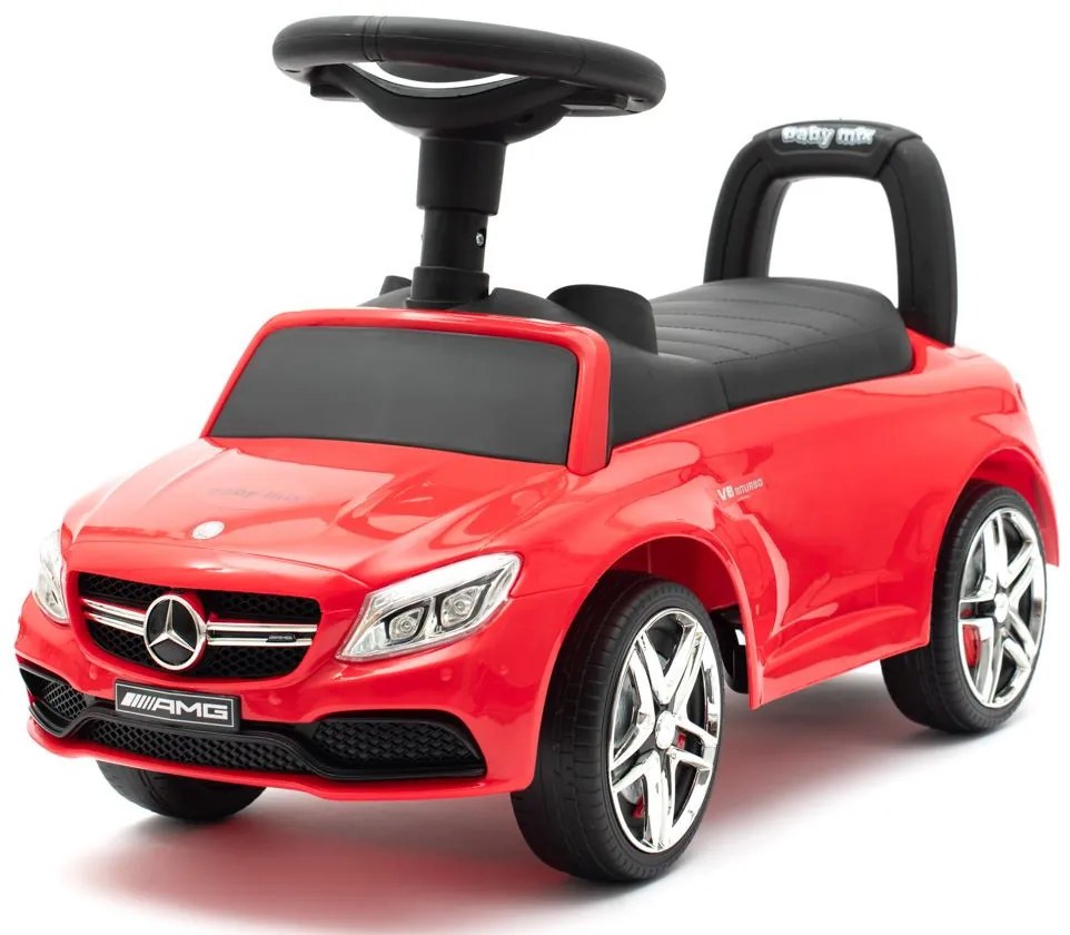 BABY MIX dětské odrážedlo MERCEDES BENZ AMG C63 COUPE modrá