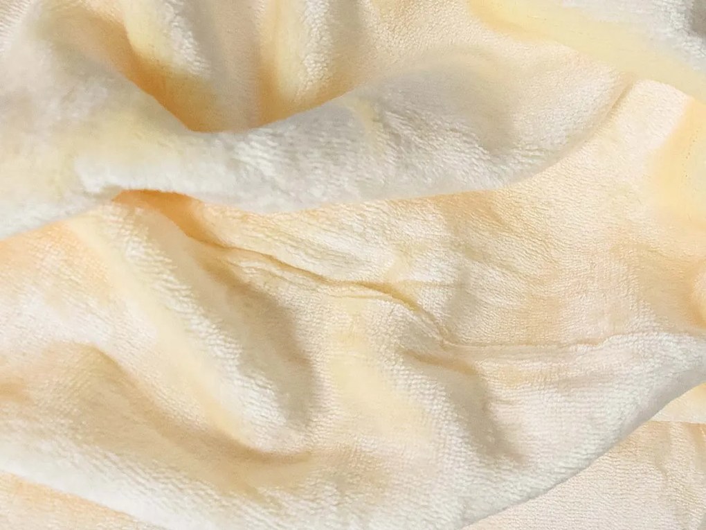 XPOSE® Mikroplyšové prostěradlo Exclusive - vanilkové 120x200 cm