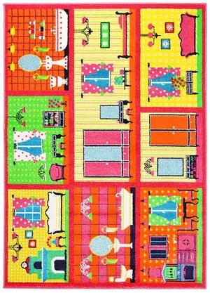 B-Line Vícebarevný kusový koberec PLAY 89RNR 120x170 cm