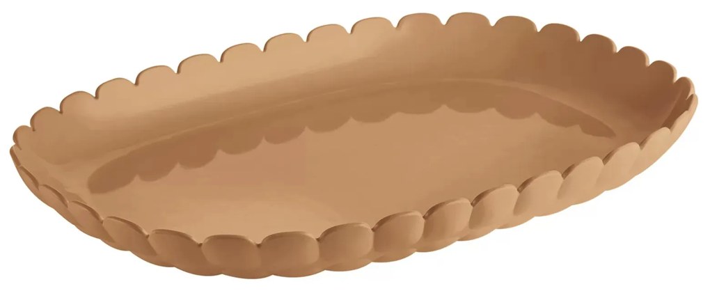 Guzzini Podnos oválný Tiffany 32 cm terracotta