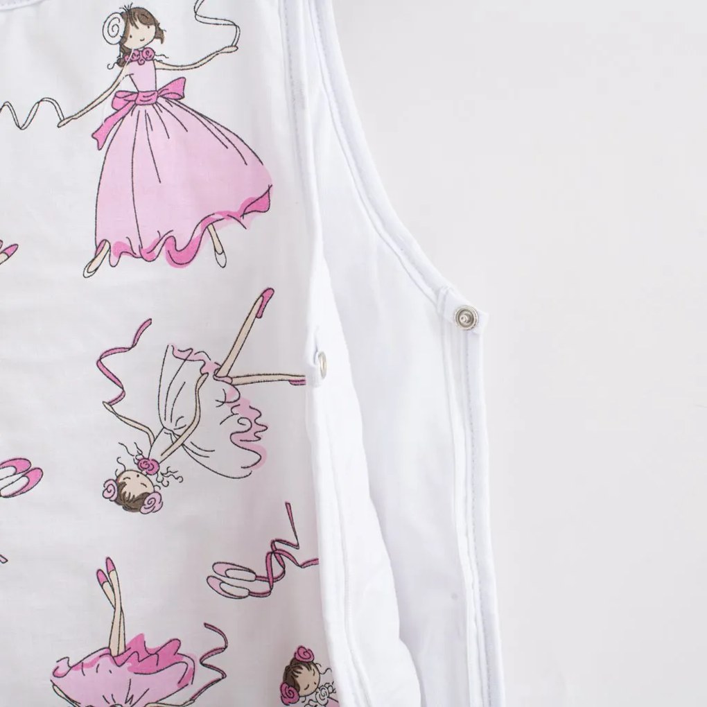 Kojenecký spací pytel s výplní New Baby Ballerina Bella velikost 6-12 m