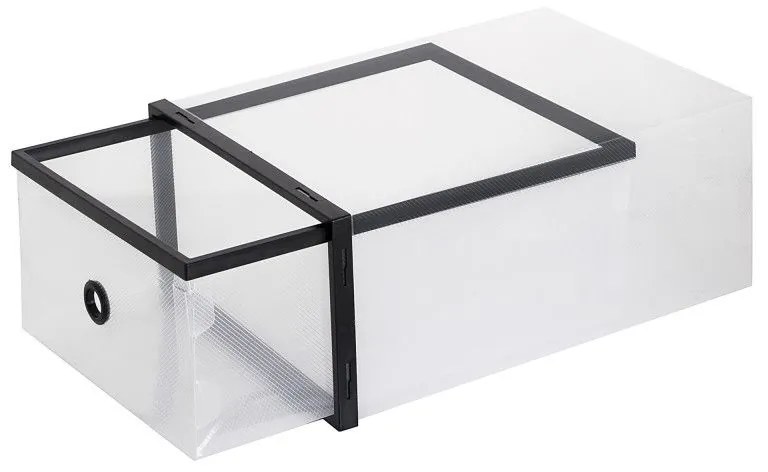 Úložný box 33x23x14 cm, průhledný SPRINGOS HA3055