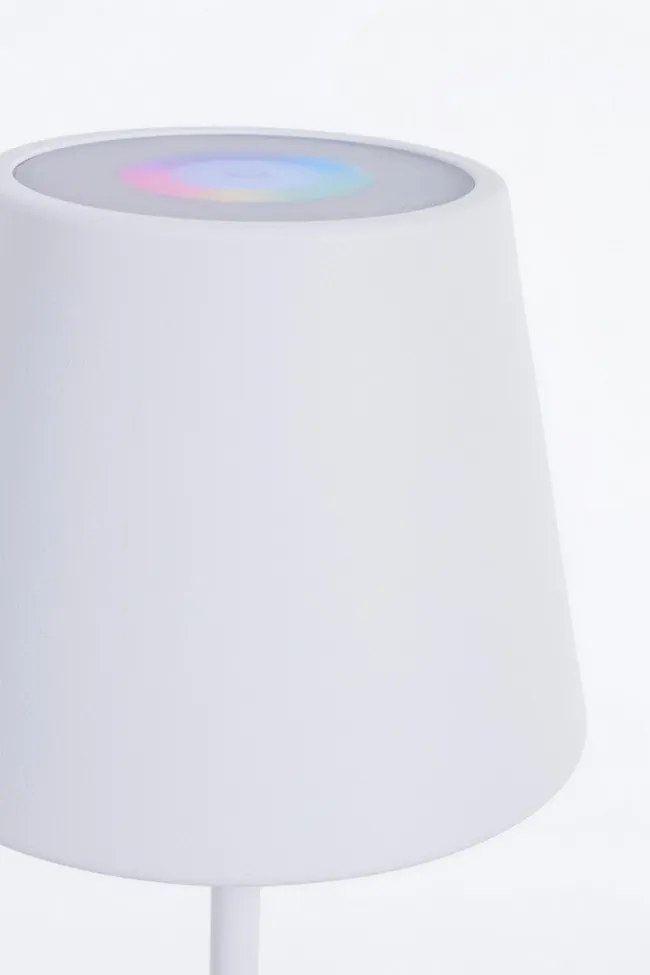 BIZZOTTO Zahradní stojací LED lampa ETNA bílá s možností změny barev 38 cm