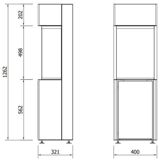 Planika Arcticon BEV - BIO krb na dálkové ovládání 126,2x40 cm 3,5kW