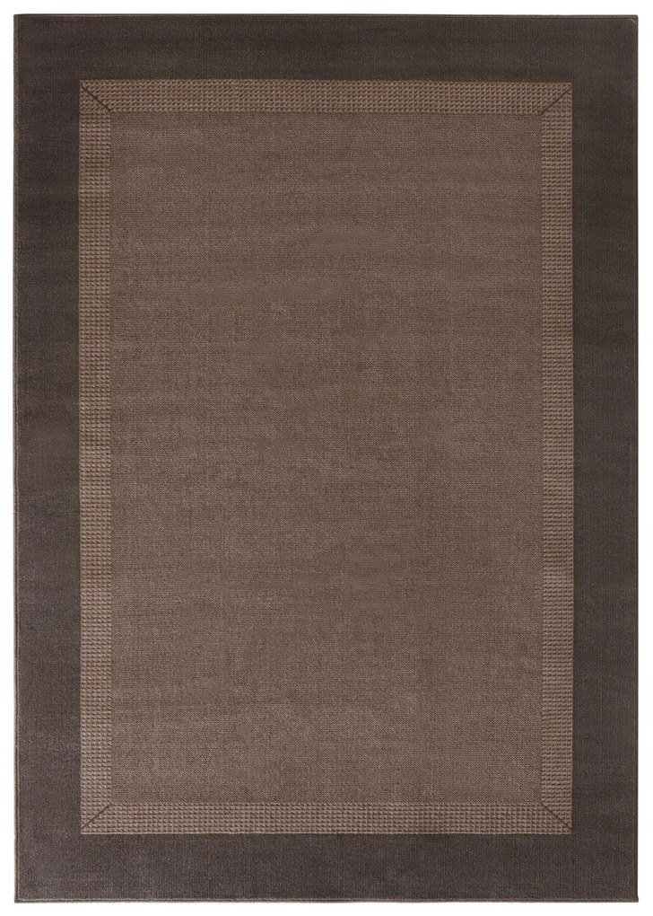 Hanse Home, Kusový koberec Basic 102500, 200x290, hnědá, chodba / předsíň