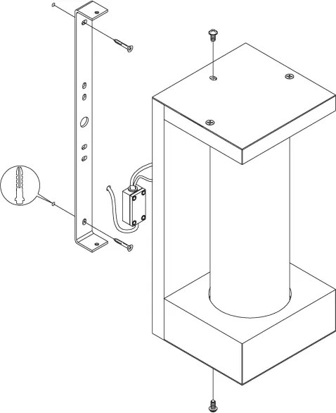 Eglo 98744 - LED Venkovní nástěnné svítidlo CIVIDINO LED/6W/230V IP44