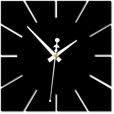 Nástěnné hodiny minimalistický čtvercový design | SENTOP X0099