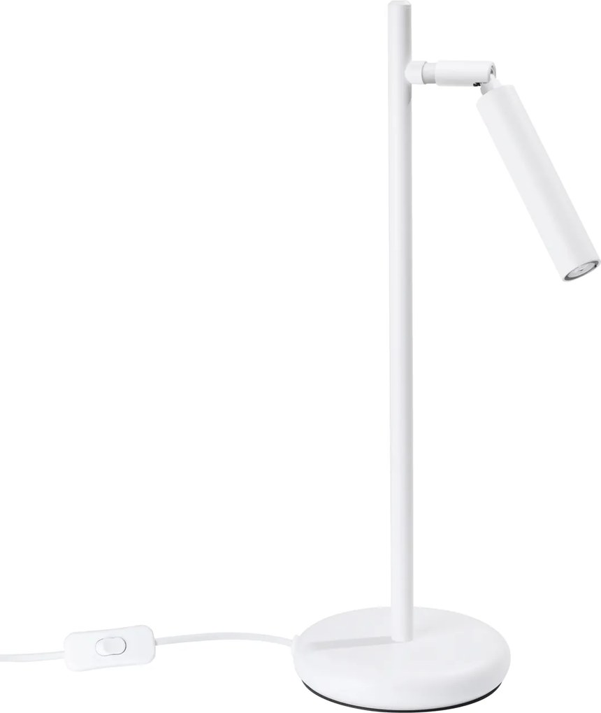 Sollux Lighting Stolní lampa PASTELO bílá