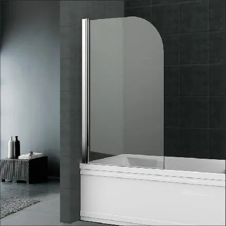 Mereo Sprchové příslušenství - Vanová zástěna 700x1450 mm, chrom/čiré sklo CK70123K