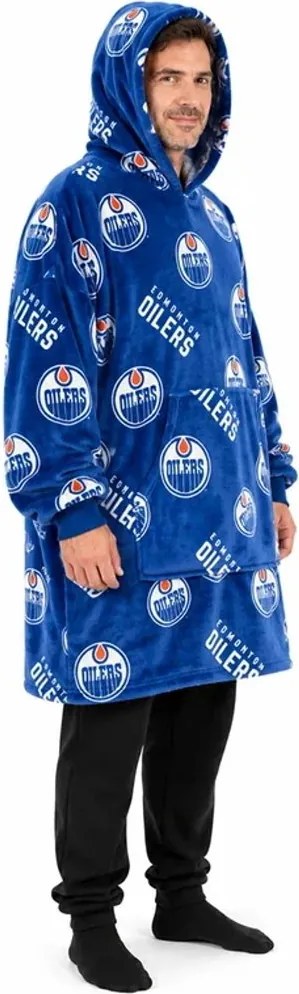 Mikinová televizní deka NHL Edmonton Oilers - vel. M