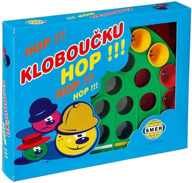 Společenská hra Kloboučku, hop