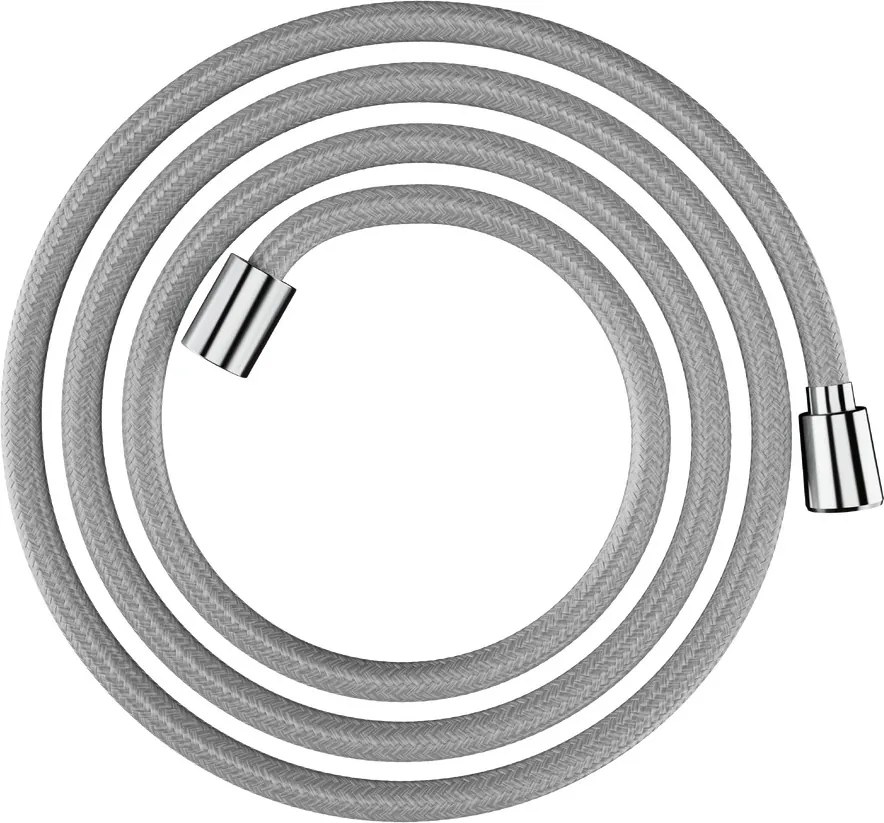 Hansgrohe Designflex, textilní sprchová hadice 1600 mm, chromová, HAN-28260000