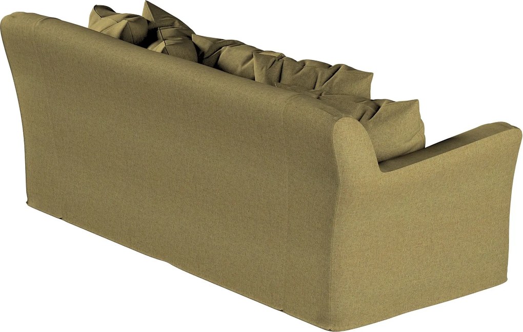 Potah na pohovku IKEA Tomelilla rozkládací barva zelená látka pletený vzor