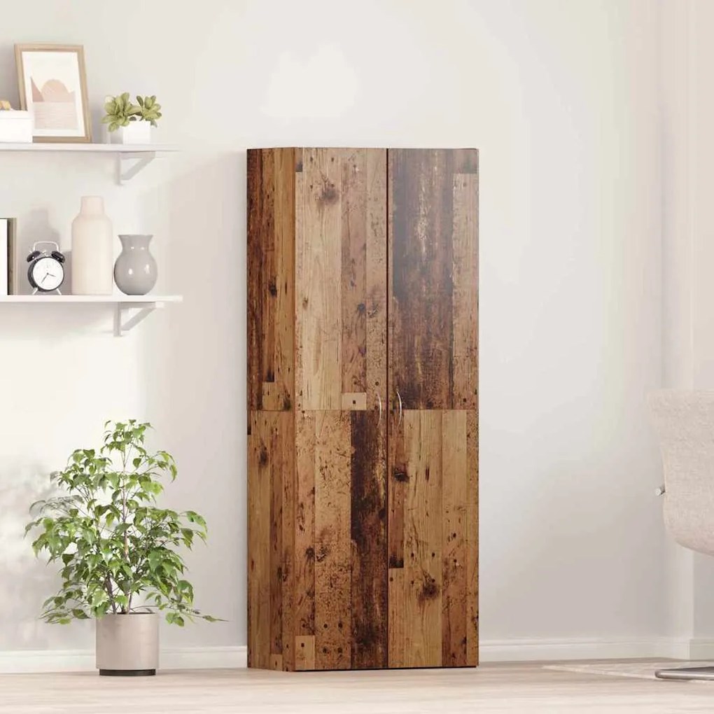 Kancelářská skříň Staré dřevo 60 x 32 x 152,5 cm 3365558