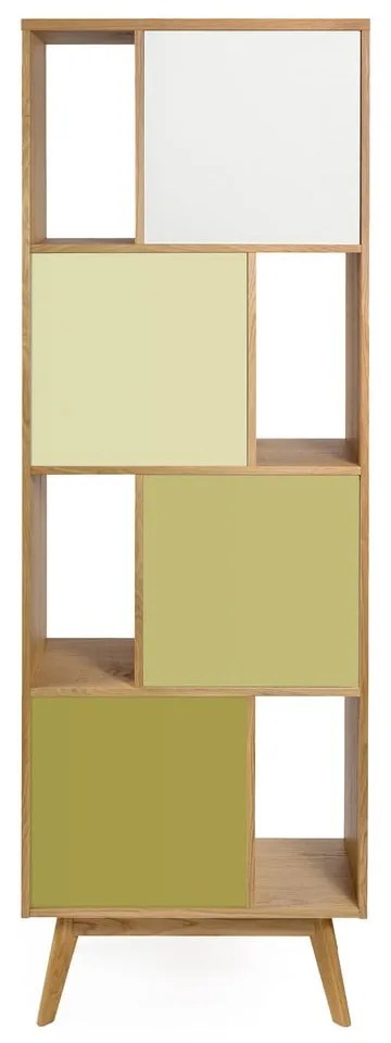 Zelená knihovna 65x191 cm Avon - Woodman