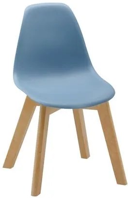 Dětská  židlička Scandi modrá/růžová barva: Modrá