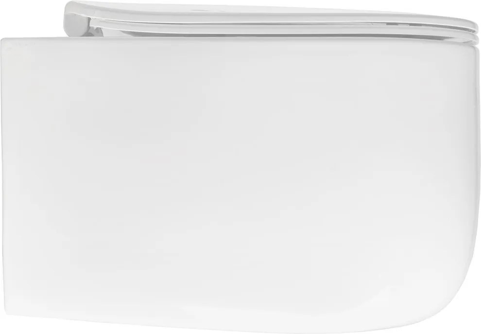 Kerasan Kerasan, NOLITA WC sedátko, SLIM, Soft Close, bílá, 539101
