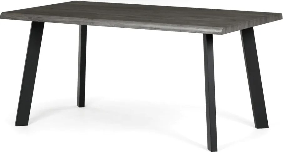 Jídelní stůl HT-F4516 GREY, mdf, šedý dub (160 x 90) cm Šedá