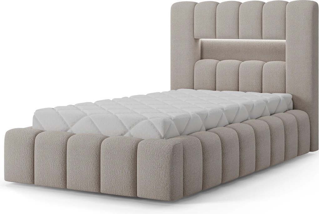 Postel Lamica 90x200 + Dřevěný rám/Standardní zdvih/kontejner