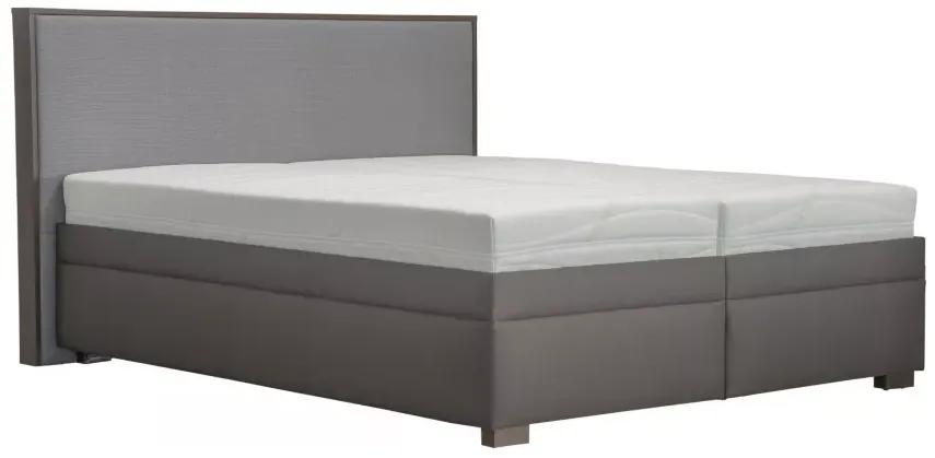 Blanář Lemur postel vč. roštů 160 x 200 cm, šedá