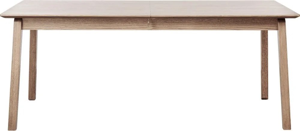 Rozkládací jídelní stůl s přídavnou deskou v dekoru dubu 95x190 cm Bari – Unique Furniture