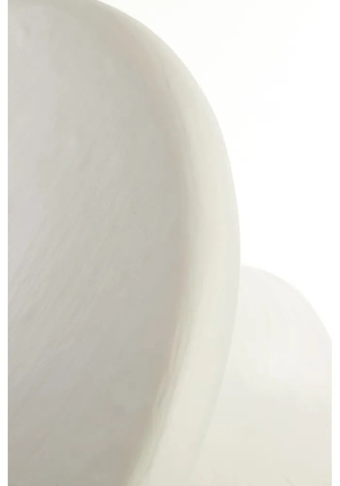 Bílý kulatý konferenční stolek ø 70 cm Kulona – Light &amp; Living