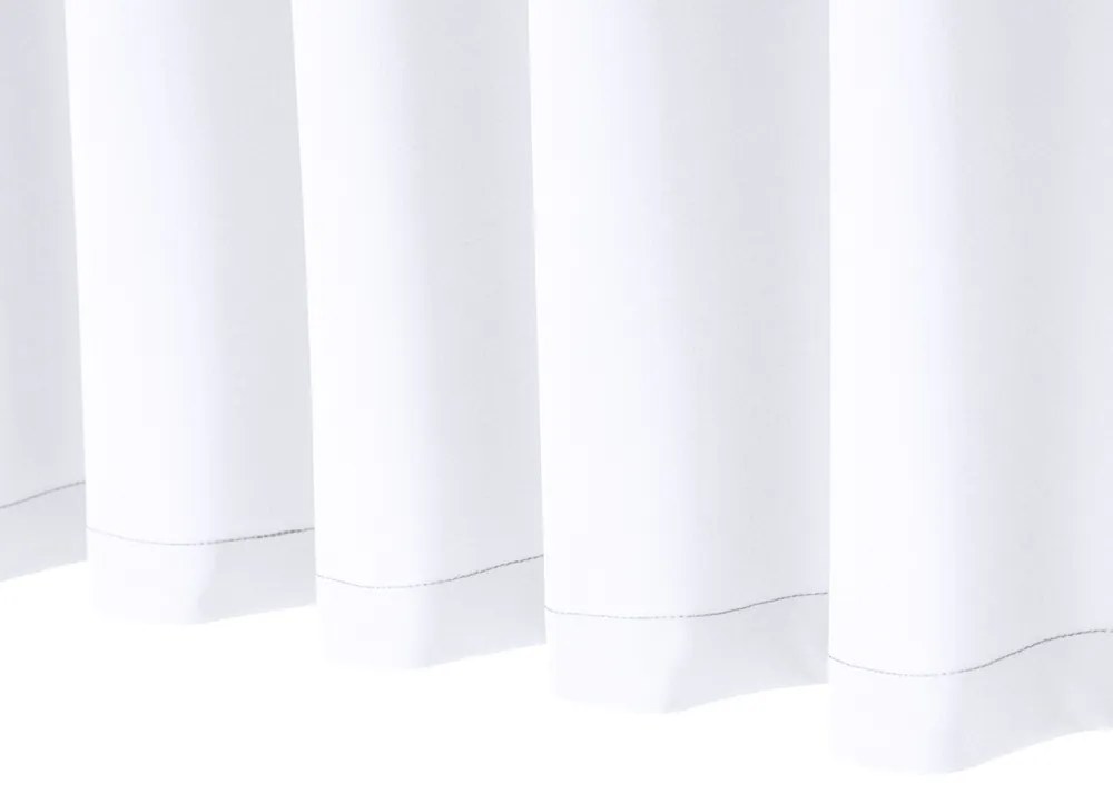 Biante Dekorační závěs Rongo RG-013 Bílý 140x180 cm