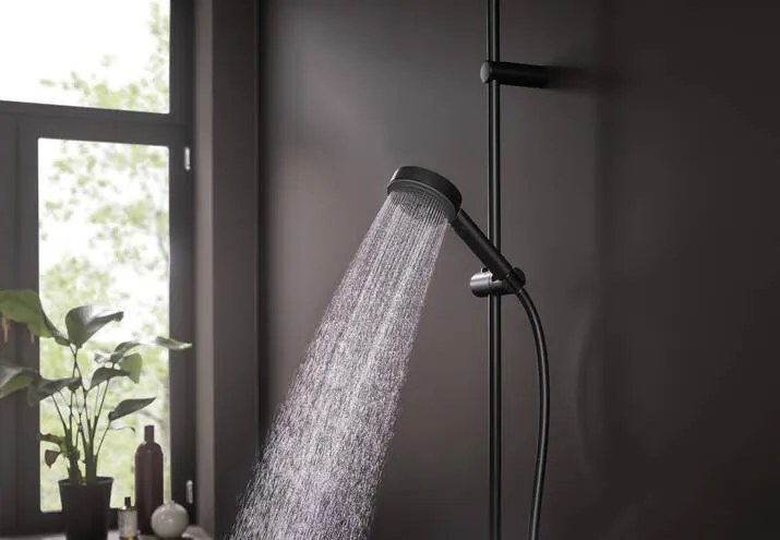 Hansgrohe Pulsify Select S, ruční sprcha 105 3jet Relaxation EcoSmart, černá matná, HAN-24111670