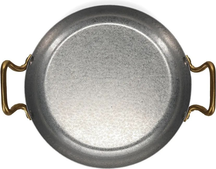Servírovací kovový talíř ve stříbrné barvě ø 24 cm Serve – BonBistro