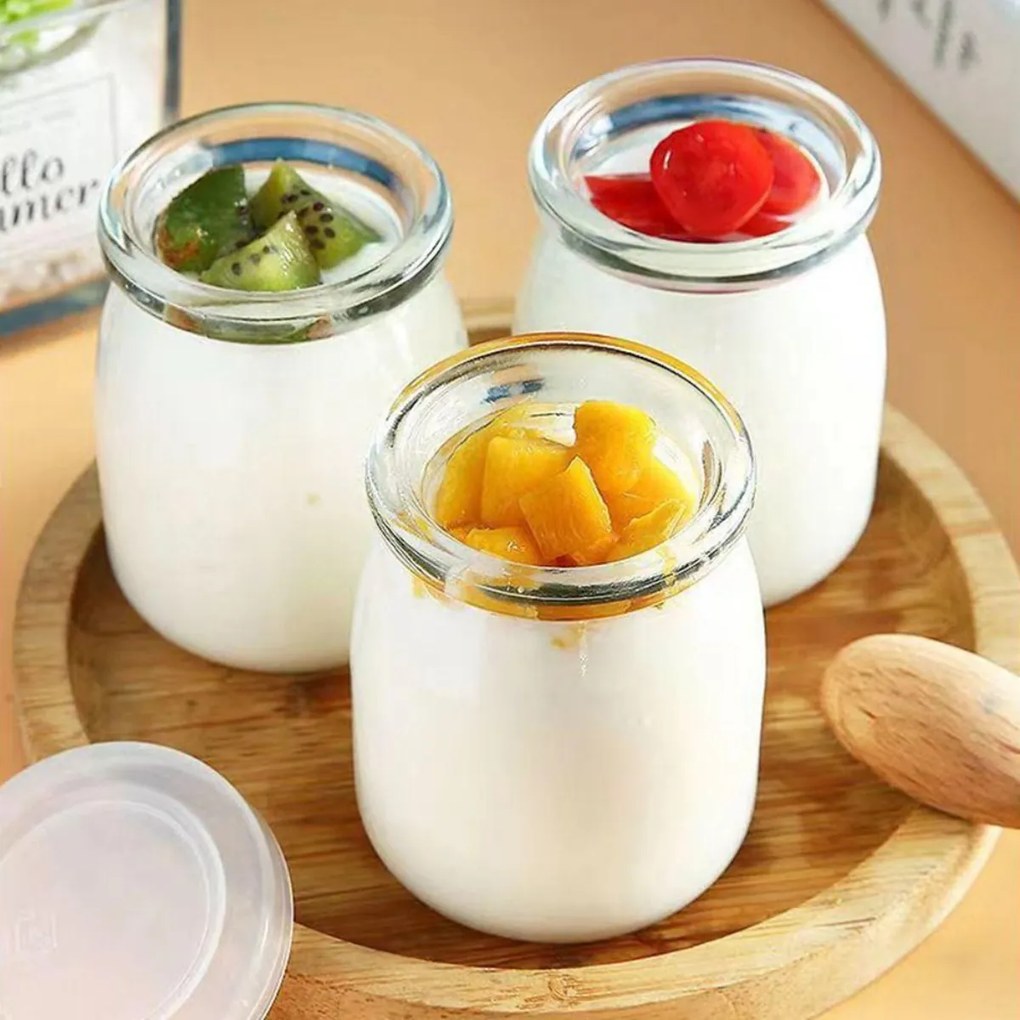 Orion 4 sklenice na jogurt / dezert s víčkem 4ks x 200ml YOGO