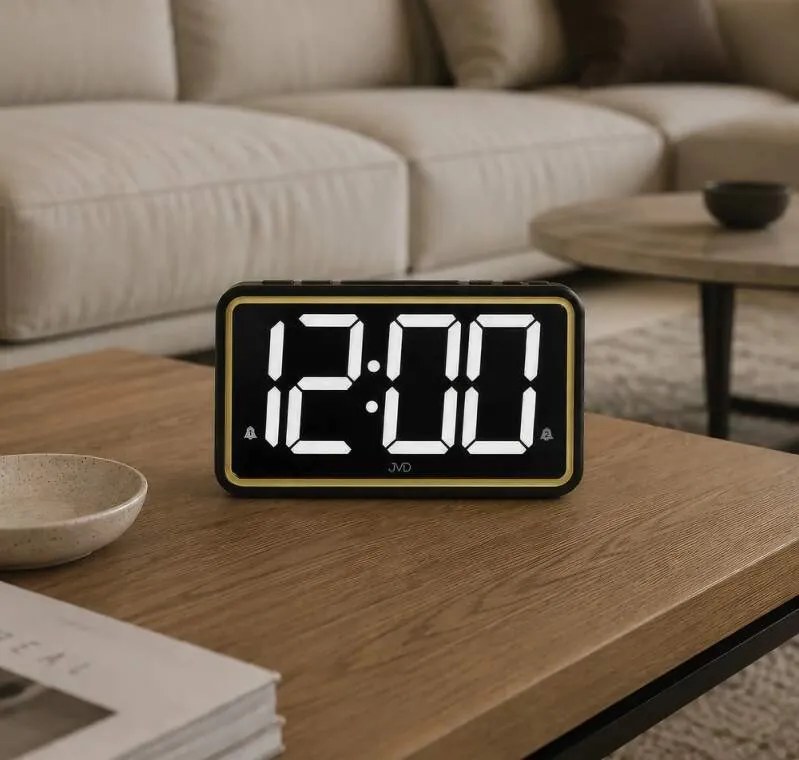 JVD Digitální budík do sítě s LED podsvícením JVD SB110.1