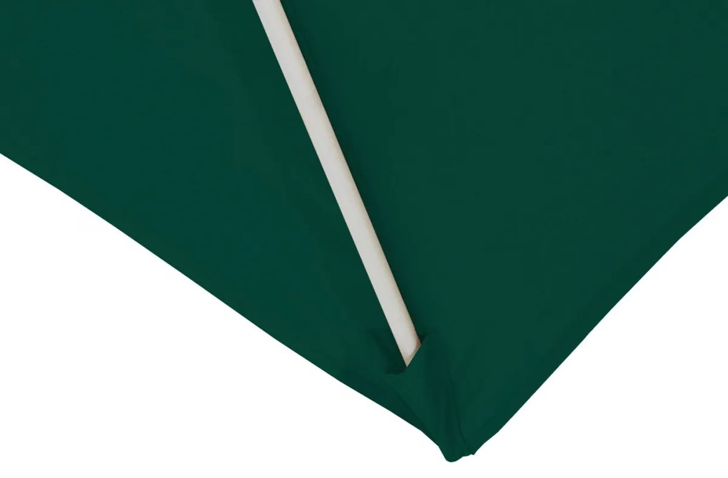 Slunečník N23 2x3m polyester/hliník - zelená