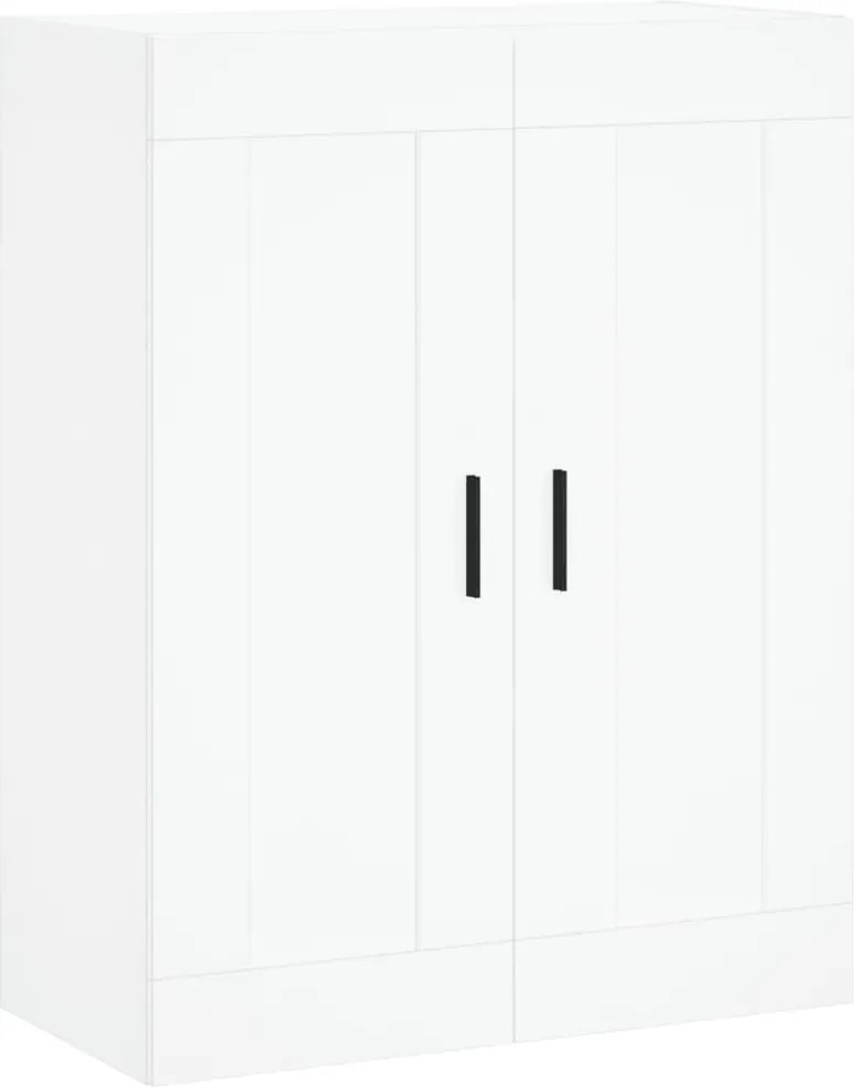 Skříň highboard bílá 69,5 x 34 x 180 cm kompozitní dřevo 3199761
