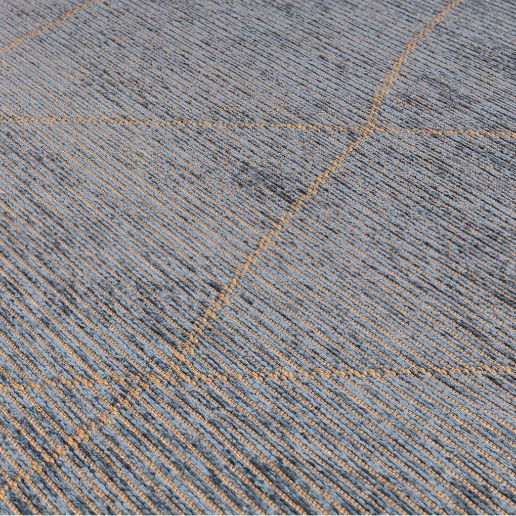 Tribeca Design Kusový koberec Fugali Teal Rozměry: 160x230 cm