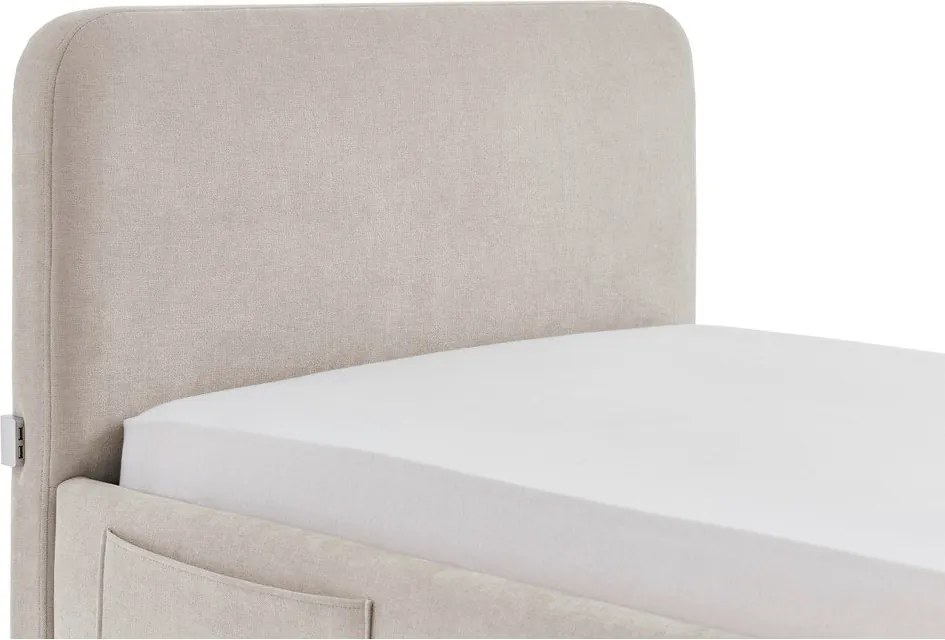 Béžová dětská postel bez roštu 90x200 cm Cosy – Meise Möbel