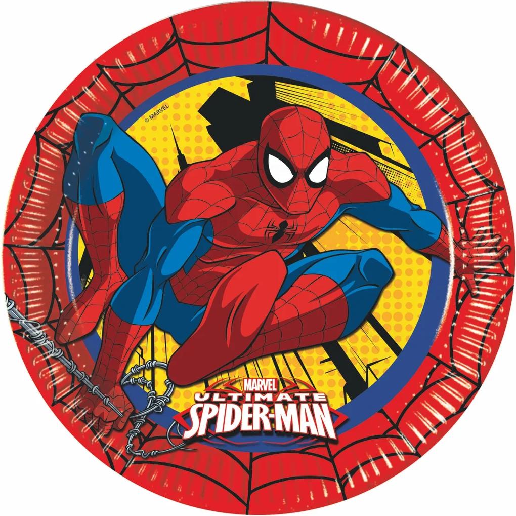 Spiderman talíře 8ks 23cm Procos