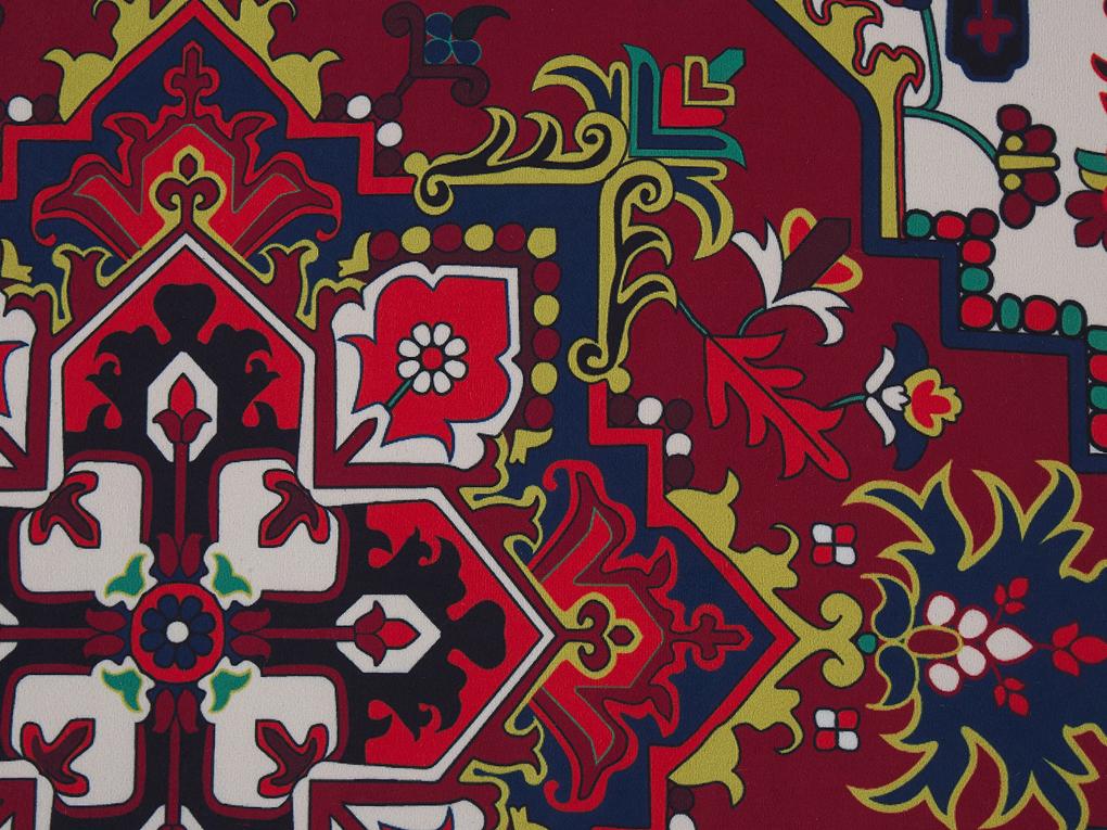 Koberec 80 x 240 cm červený COLACHEL Beliani