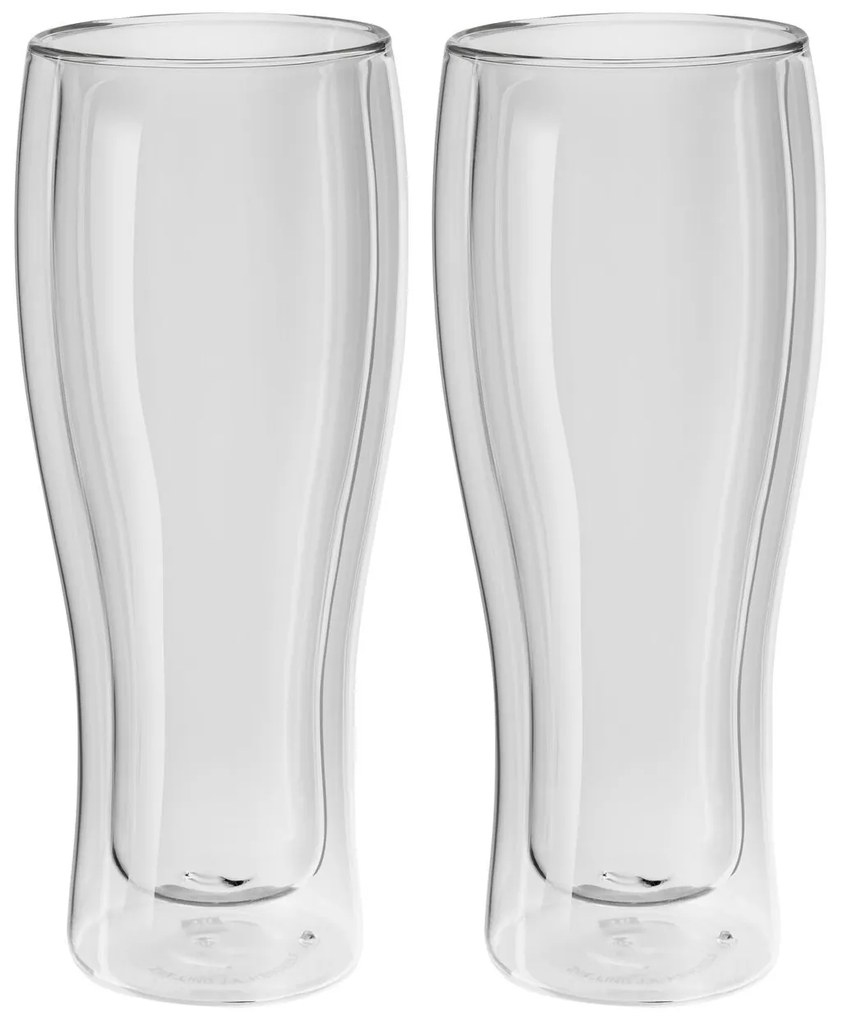 Zwilling Sorrento dvoustinná sklenice na pivo, 2 ks, 414 ml, 39500-214