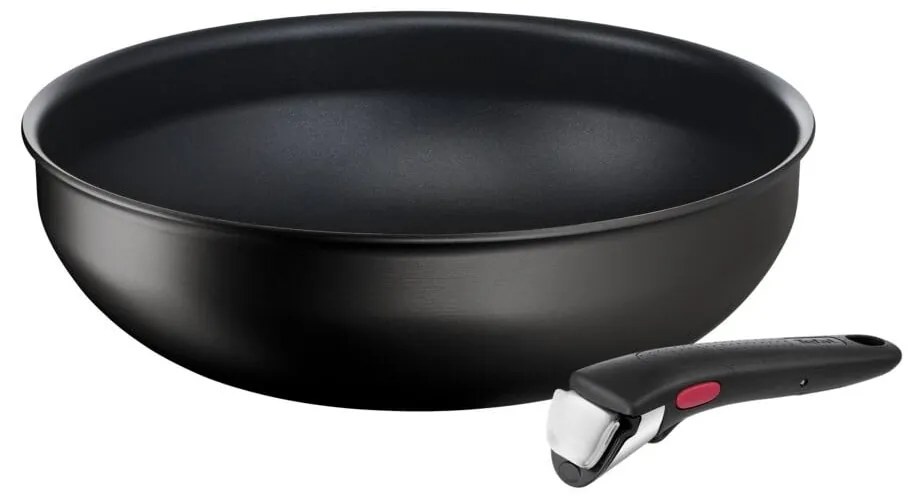 Hliníková pánev s nepřilnavým povrchem a odnímatelnou rukojetí ø 26 cm INGENO Eco Resist L3979302 – Tefal