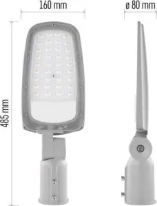 Emos lighting LED veřejné svítidlo SOLIS 30W, 3600 lm, teplá bílá, IP65 1536000000