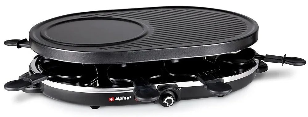 ALPINA Elektrický gril + raclette multifunkční 1200WED-218240