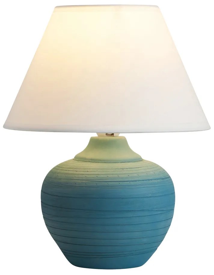 Rábalux Molly 4392 Noční stolní lampa modrý keramika E14 MAX 40W IP20