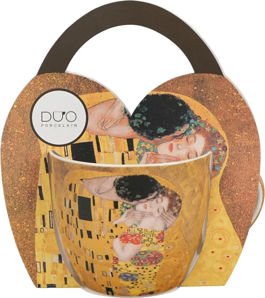 Porcelánový hrnek Klimt The Kiss 460 ml