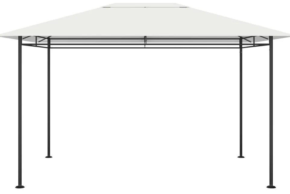 vidaXL Marketos Altán 384x281x270 cm krémový 180 g/m²