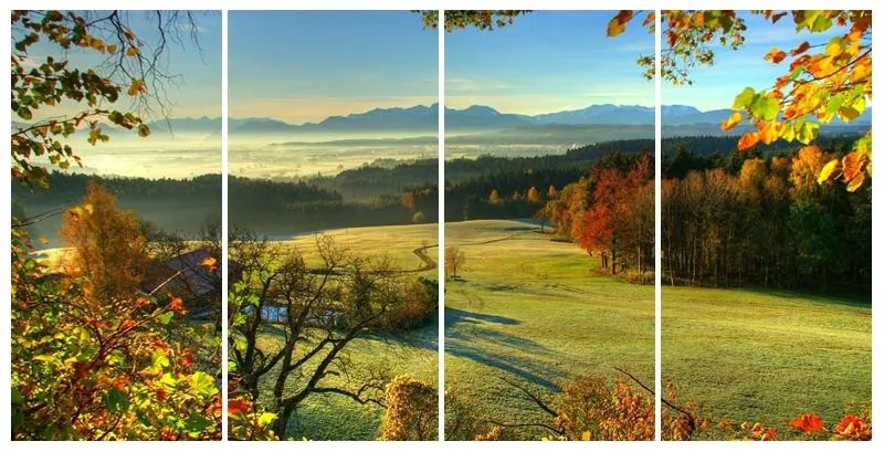 Krásný obraz podzimní krajiny (160x80 cm), 40 dalších rozměrů